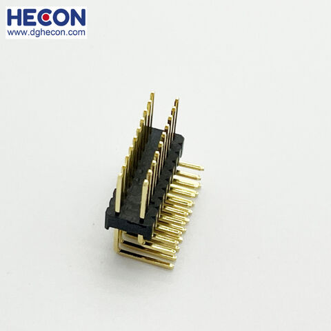 Buy Wholesale China 1.27x2.54mm Pin Header H2.5 Dual Row Right Angle & Pin Header Straight Dual ...