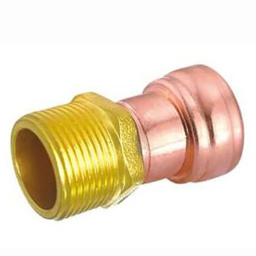 Straight-through Of Equal Diameter External Threads Copper Pipe ...