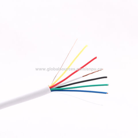 China 6 cores security signal alarm cable for alarm system on Global ...
