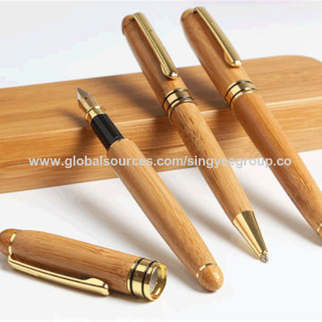 Buy Wholesale China Natural Bamboo Pen Pen Ballpoint Pen Baozhu Business Gifts Souvenirs 108 ...