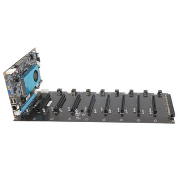China Mining Rig BTC Motherboard GPU 8 12 PCIE Slot 5.5 6.5 spacing ...