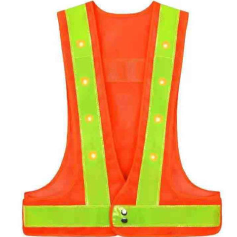 Buy Wholesale China Led Light-emitting Safety Vest Construction Site ...
