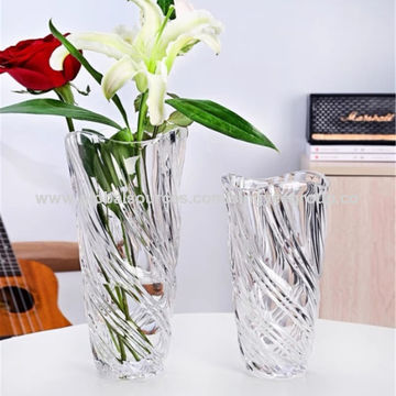 Buy Wholesale China Light Sulfur Plating Colored Crystal Glass Flower ...