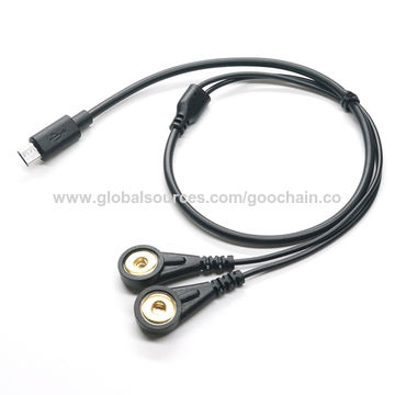 Buy Wholesale China Type C To Gold Plated 4mm Female Button Snap ...