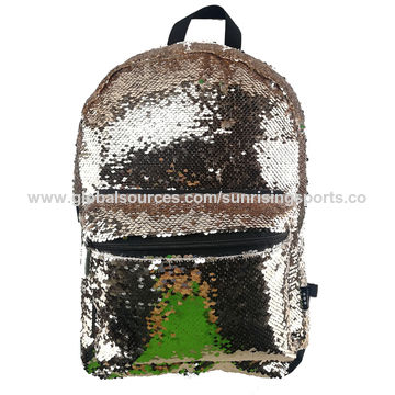 Buy Wholesale China Reversible Sequin School Backpack Lightweight ...