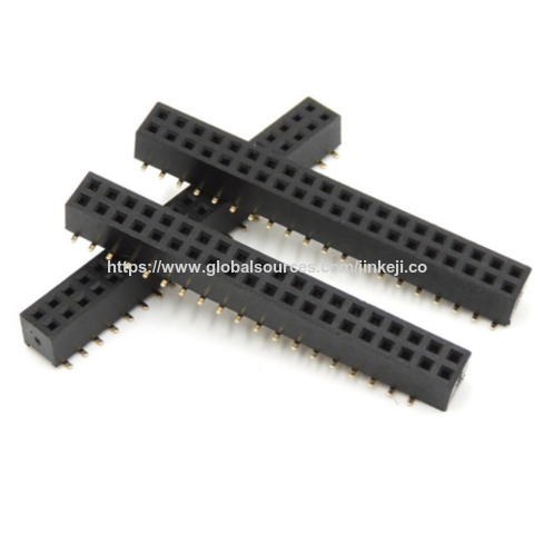 China Female Headers ,2.54mm Pitch Round-hole female socket on Global ...