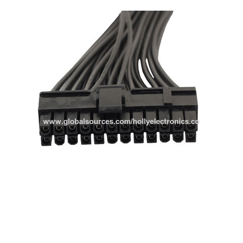 China Power Supply Splitter Cable 24 Pin Dual PSU Power Supply Adapter ...