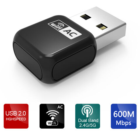 Buy Wholesale China High Speed Ac600 Dual Band Mini Wireless Usb Wifi ...