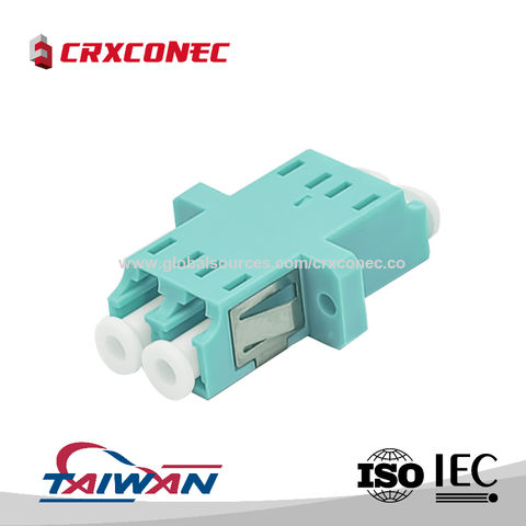Buy Wholesale Taiwan Om3 Lc Duplex Fiber Optic Adapter Flange Type ...