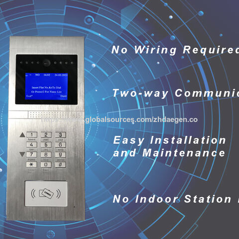 Wireless Ring Doorbell A Audio Intercom System Support Any Phone ...