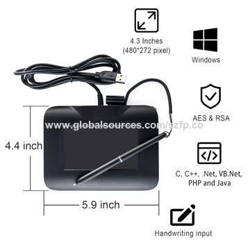 Buy Wholesale China New Usb Electronic Signature Pad Digital Board With ...