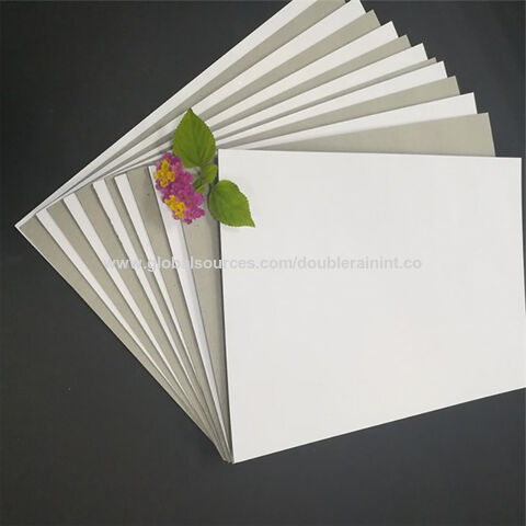 Buy Wholesale China Gray Back Coated Duplex Cardboard & Uncoated Duplex ...