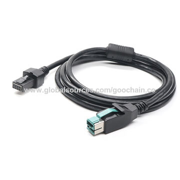 Buy Wholesale China Injection Molded 2x4pin Powered Usb Male To 12v ...