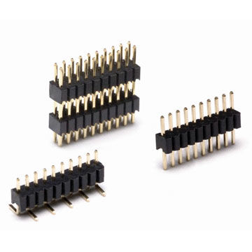 PCB connector Pin Header, 2.0mm Pitch with 6 to 35mm Length and 1.5/2 ...
