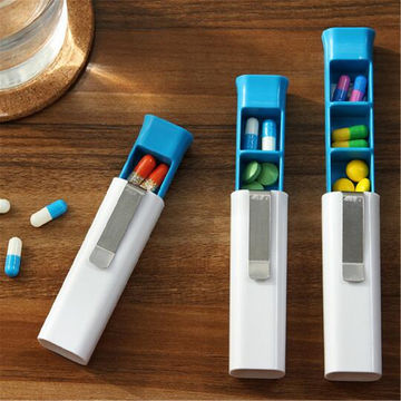 China New creative travel plastic medicine box convenient medicine box ...