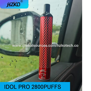 China Authentic HZKO IDOL Pro Disposable E cigarettes Pod Device 2800 ...