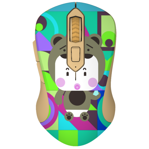 2.4g Wireless Bluetooth Mouse, Fashionable Office Mouse, Ultralight ...