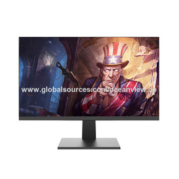 Frameless 23.8 inch LED monitor FHD 1920*1080 75hz with stable plastic ...