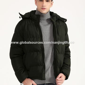China Men's padding jacket on Global Sources,Padding jacket,Single ...