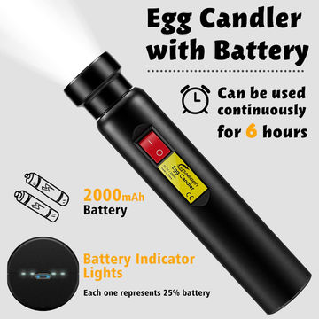 China Rechargeable Wireless Egg Candler Tester for Monitoring Eggs ...