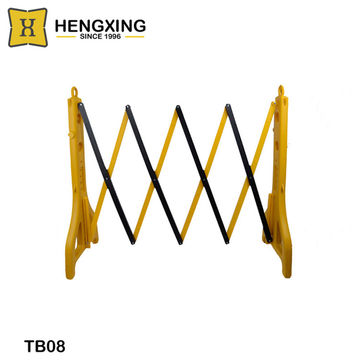 China TB08 temporary plastic safety foldable expandable barricade ...