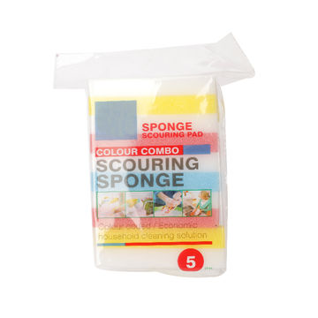 Buy Wholesale China Mesh Sponge Cheap Foam Scouring Pad Sponge Kitchen ...