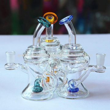 Buy Wholesale China Recycler Robot Colorful Bong Heady Wax Bongs Dab ...