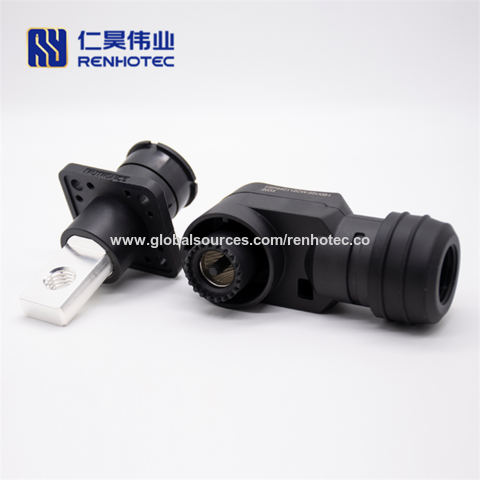 Buy Wholesale China Single Pin 14mm Of 500a Right Angled Plug And ...
