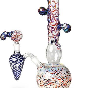 Buy Wholesale China Glass Bong Grid Water Pipe Colourful Tube Bong ...