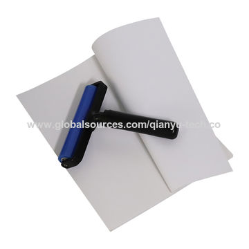 China Cost Effective Dust DCR Sticky Pad Paper Cleaning Silicone Roller ...