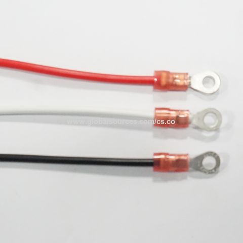 China Wire harness assembly, 2.5/3.2/O-ring terminals 22/24/26/28AWG ...