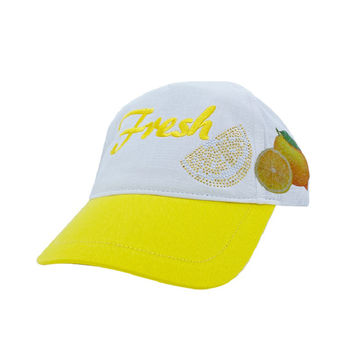 China Wholesale Embroidered Hot Rhinestone Transfer Printing Lemon ...