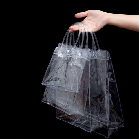 Buy Wholesale China New Spot Wholesale Pvc Handbag Custom Plastic ...