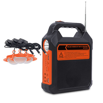 Buy Wholesale China Waterproof Solar Solar Lighting System With Tf/usb ...