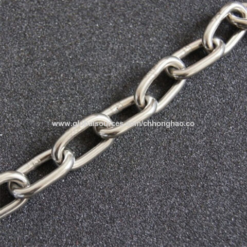 China High Polished Link Chain AISI304/AISI316 Stainless Steel Korean ...