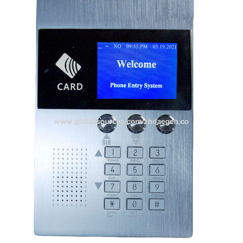 Buy Wholesale China Audio Only Doorphone Touch Screen Intercom System ...