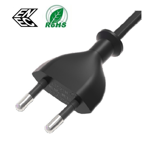 Buy Wholesale China Eu 2 Pin Plug Iec Power Cord C7 Connector Enec ...