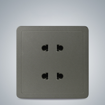 Wholesale square high quality misplaced 3-hole switch socket, Load ...