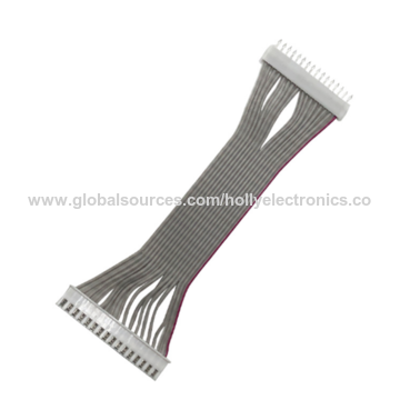 China Ribbon cable female connector wire Harness AWM 2651 IDC flat ...