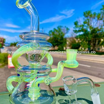 Buy Wholesale China Colorful Recycler Drain Water Glass Smoking Water ...