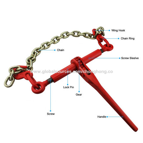 G70 Ratchet Type Chain Load Binder,Forged Steel Ratchet Chain Load ...
