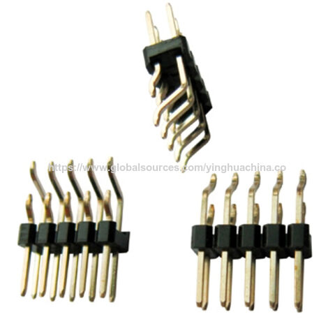 Horizontal Smt Pin Heades - 2.54mm H2.5 - Dual Rows Without Post - P/n ...