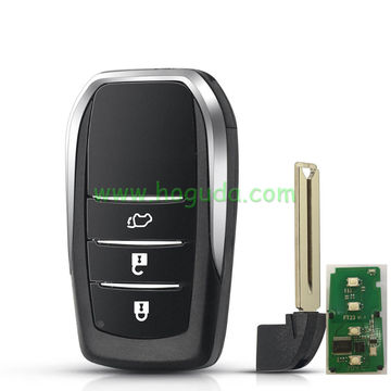 Buy Wholesale China For Toyota 3 Button Keyless Smart Remote Key With ...