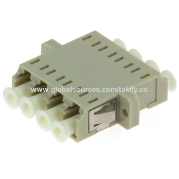 Buy Wholesale China Lc/upc Mm Quad With Flange Adapter & Adapter at USD ...