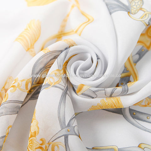 China Ink-jet digital print custom pure 8/10/12MM georgette fabric ...