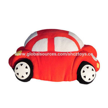 Wholesale toddler baby adult boy's toy plush stuffed toy car, plush car ...