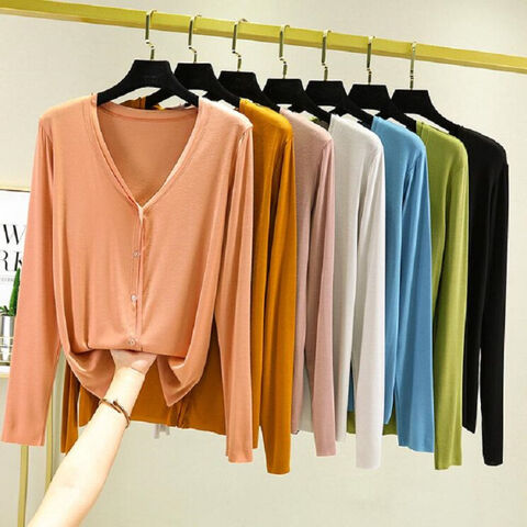 Essentials Women's Stretch Short-sleeve V-neck T-shirt - Buy China ...
