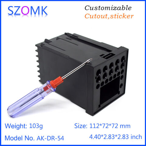 Szomk small plastic temperature control time relay instrument enclosure ...