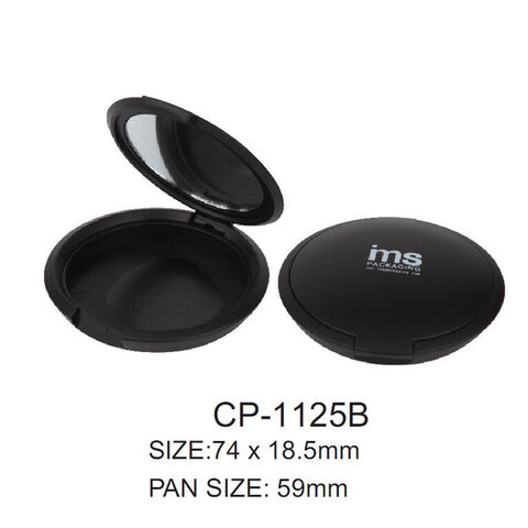 Buy Wholesale China Round Empty Plastic Compact Powder Case Packaging ...
