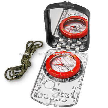 Buy Wholesale China Acrylic Ruler Magnifier Mirror Compass Military ...
